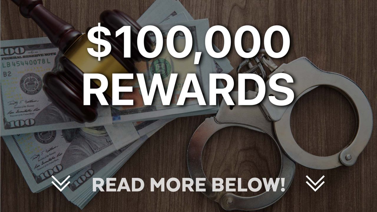 $100,000 Rewards | Take Back America County by County | Operation Sunlight